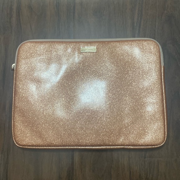 Bags | Kate Spade Laptop Sleeve Case Rose Gold | Poshmark